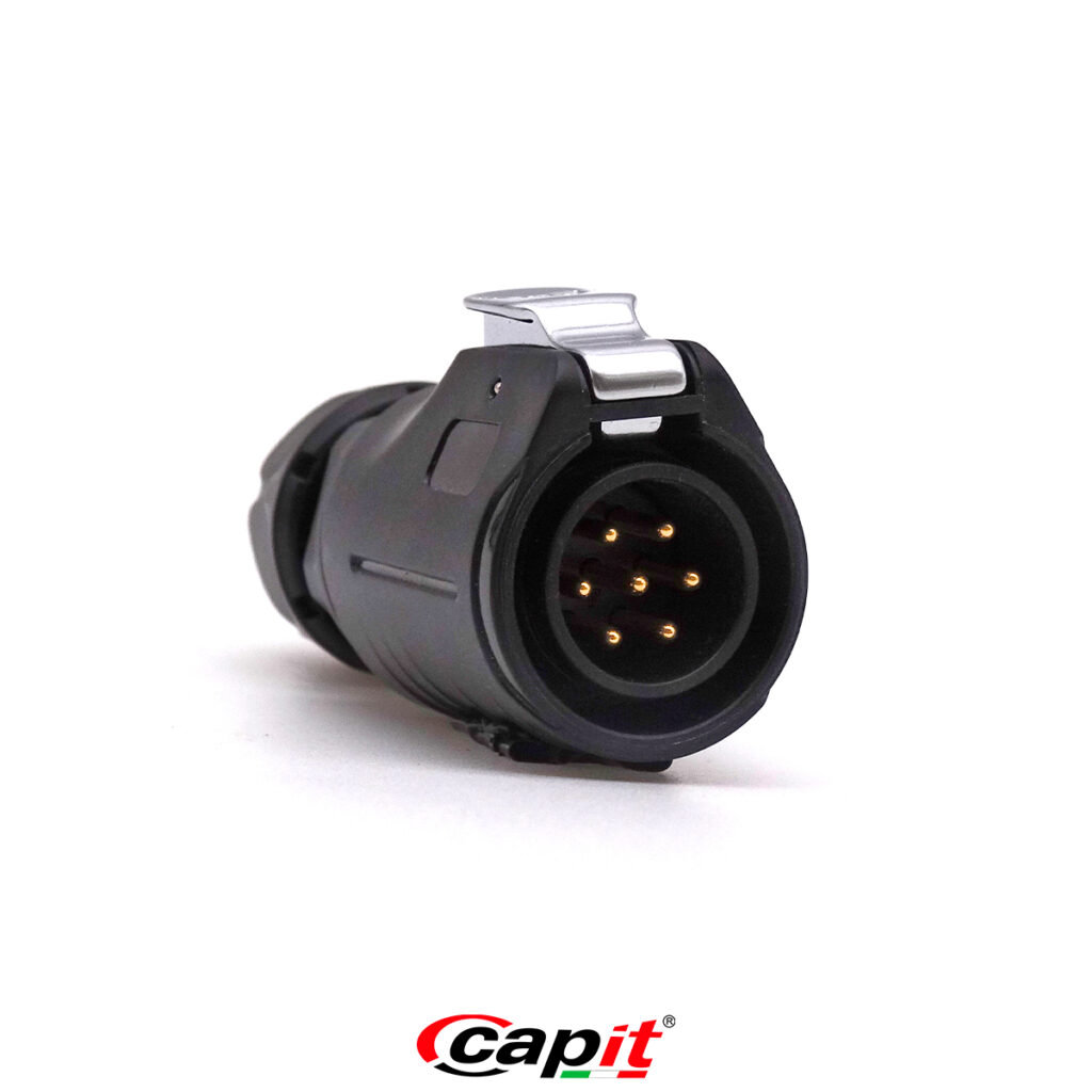Flying male Connector PUSH&PULL for tyre warmers - Capit